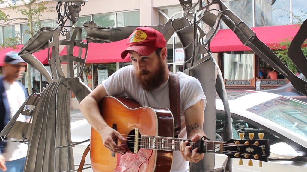 Logan Mason performs “Love Shall Fill” – Busk Break