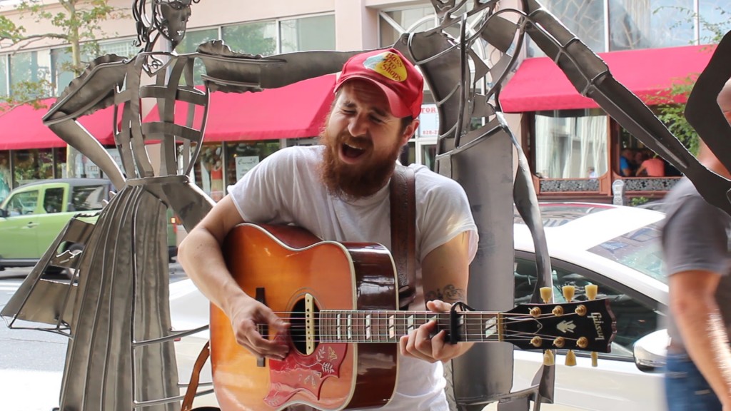 Logan Mason performs “Carved Shaped Heart” – Busk Break